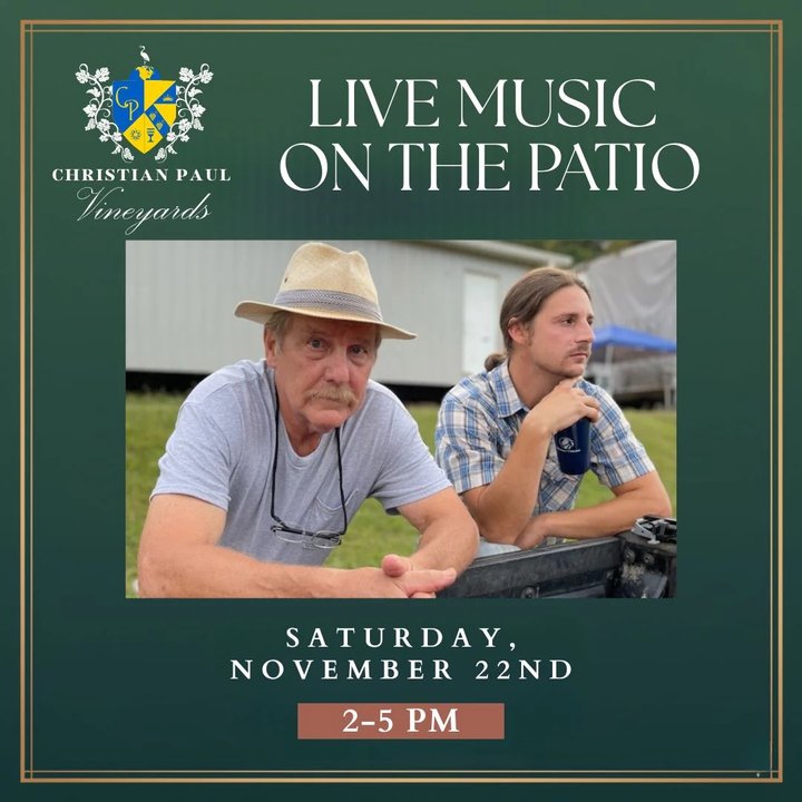 Live Music: Luke Mears & Robert Holthouser - Yadkin Valley, NC