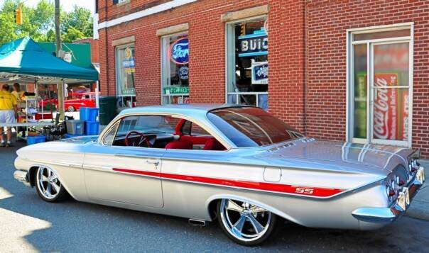 Hot Nights, Hot Cars with music by The Tonez - Yadkin Valley, NC