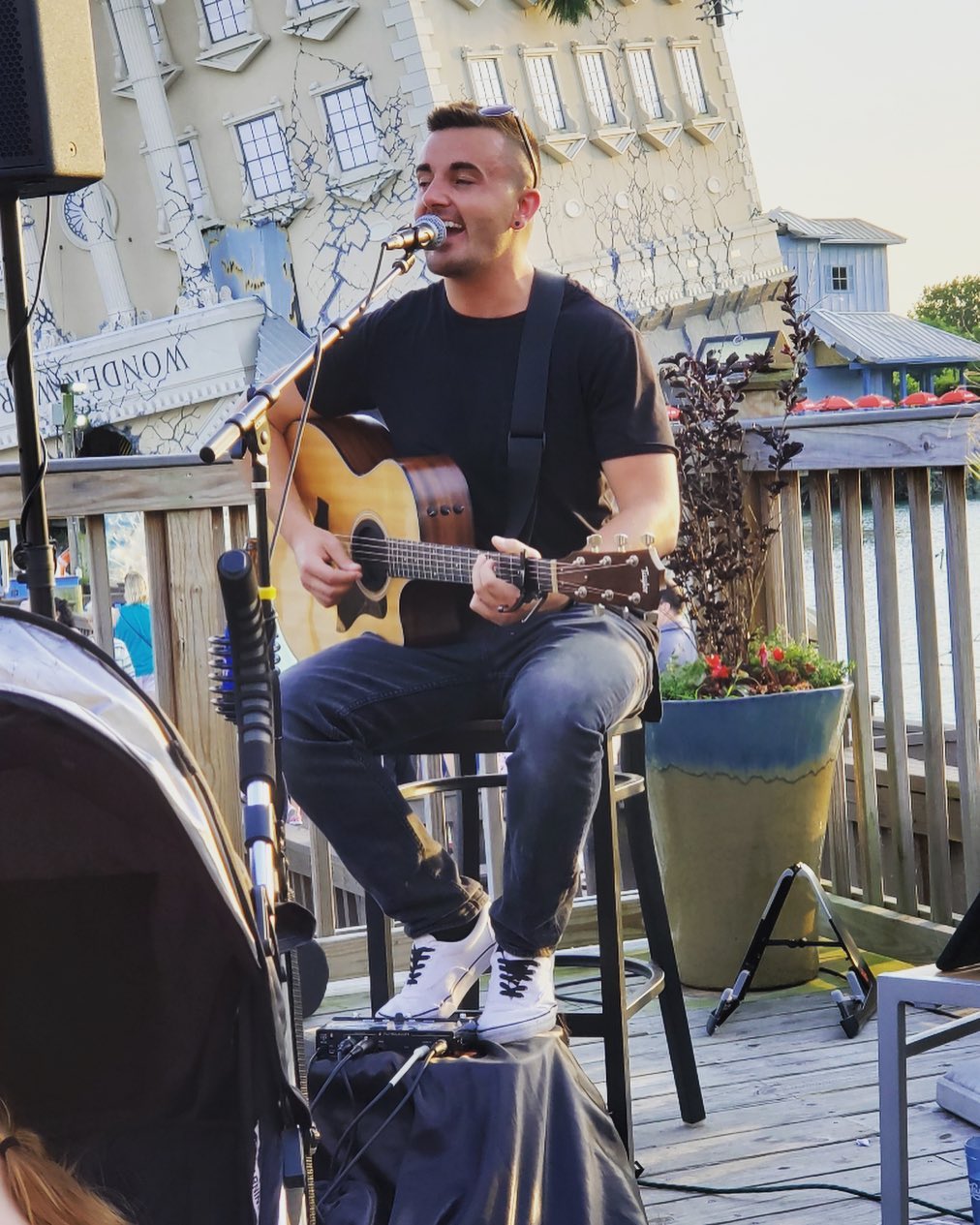 Dylan McCray at Pilot Mountain Vineyards - Yadkin Valley, NC