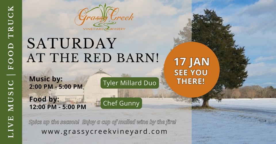 Original Music by Tyler Millard Duo and food by Chef Gunny at Grassy ...