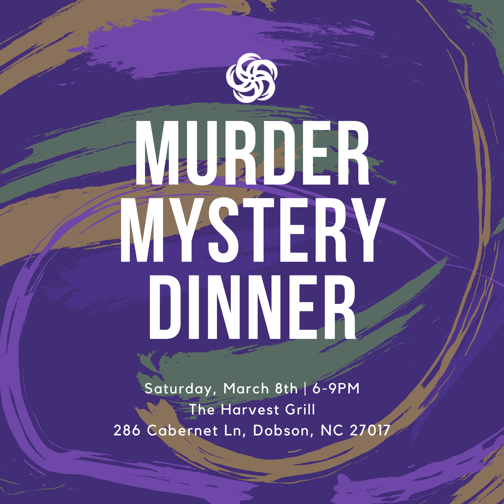 Murder Mystery Dinner at Harvest Grill - Yadkin Valley, NC