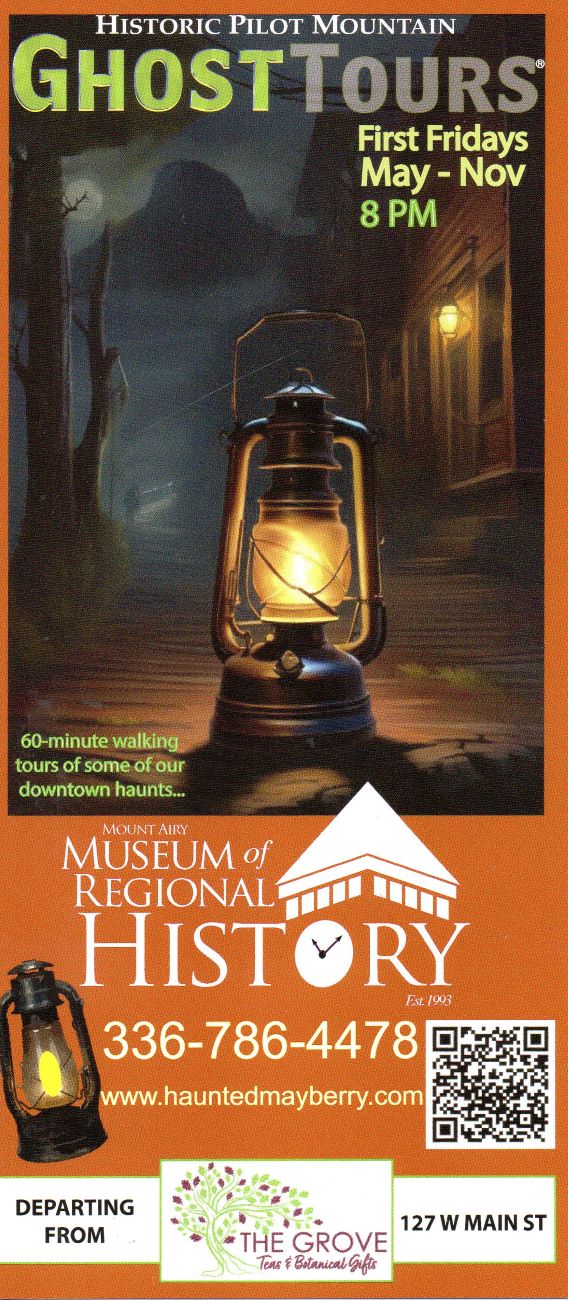 Historic Pilot Mountain Ghost Tours - Yadkin Valley, NC