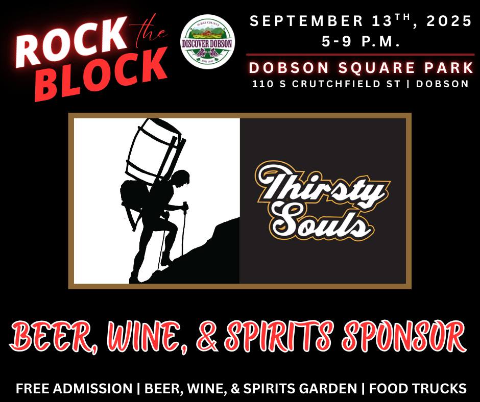 3rd Annual Rock the Block at Dobson Square Park - Yadkin Valley, NC